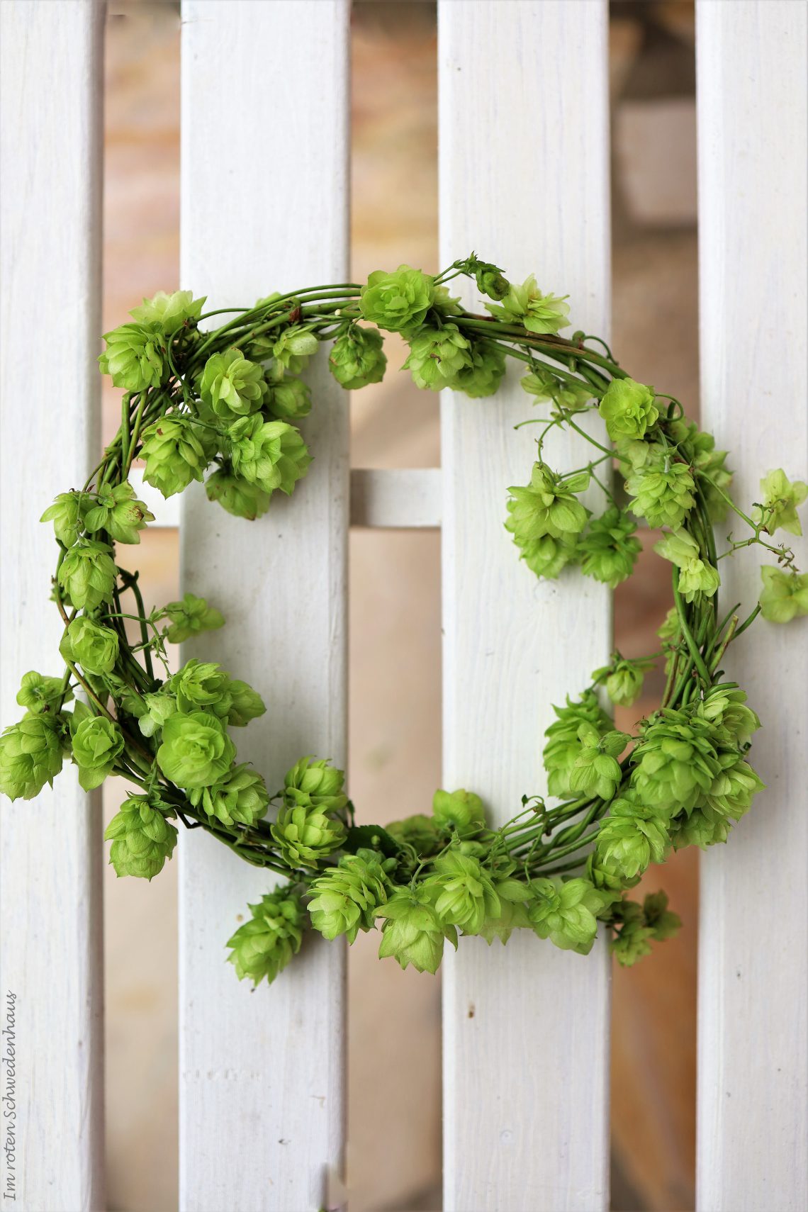 Spätsommerdeko mit Hopfen | Im roten Schwedenhaus